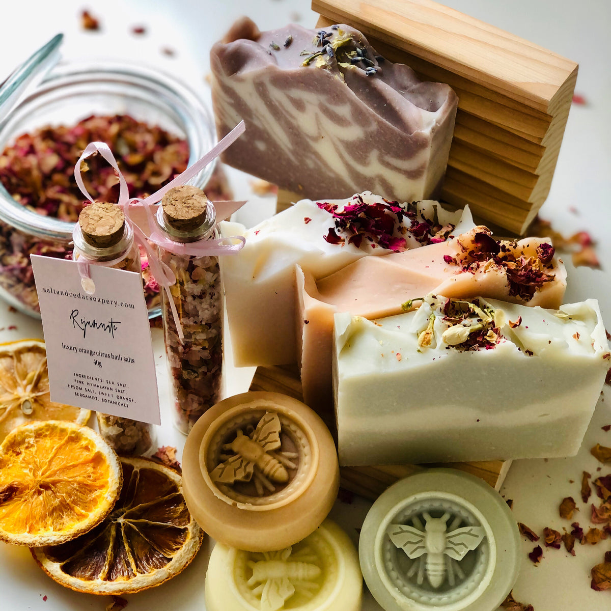 Bath and Body Collection – Salt and Cedar Artisan Soapery